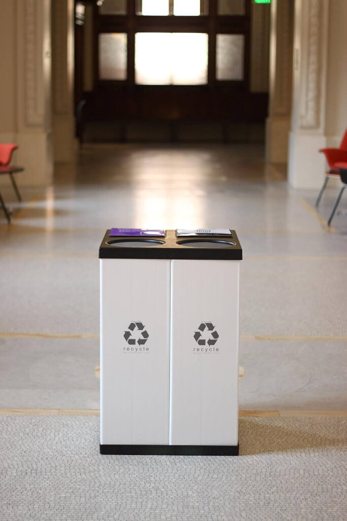 Double Recycling Bin | RecycleBoxBin By Primex