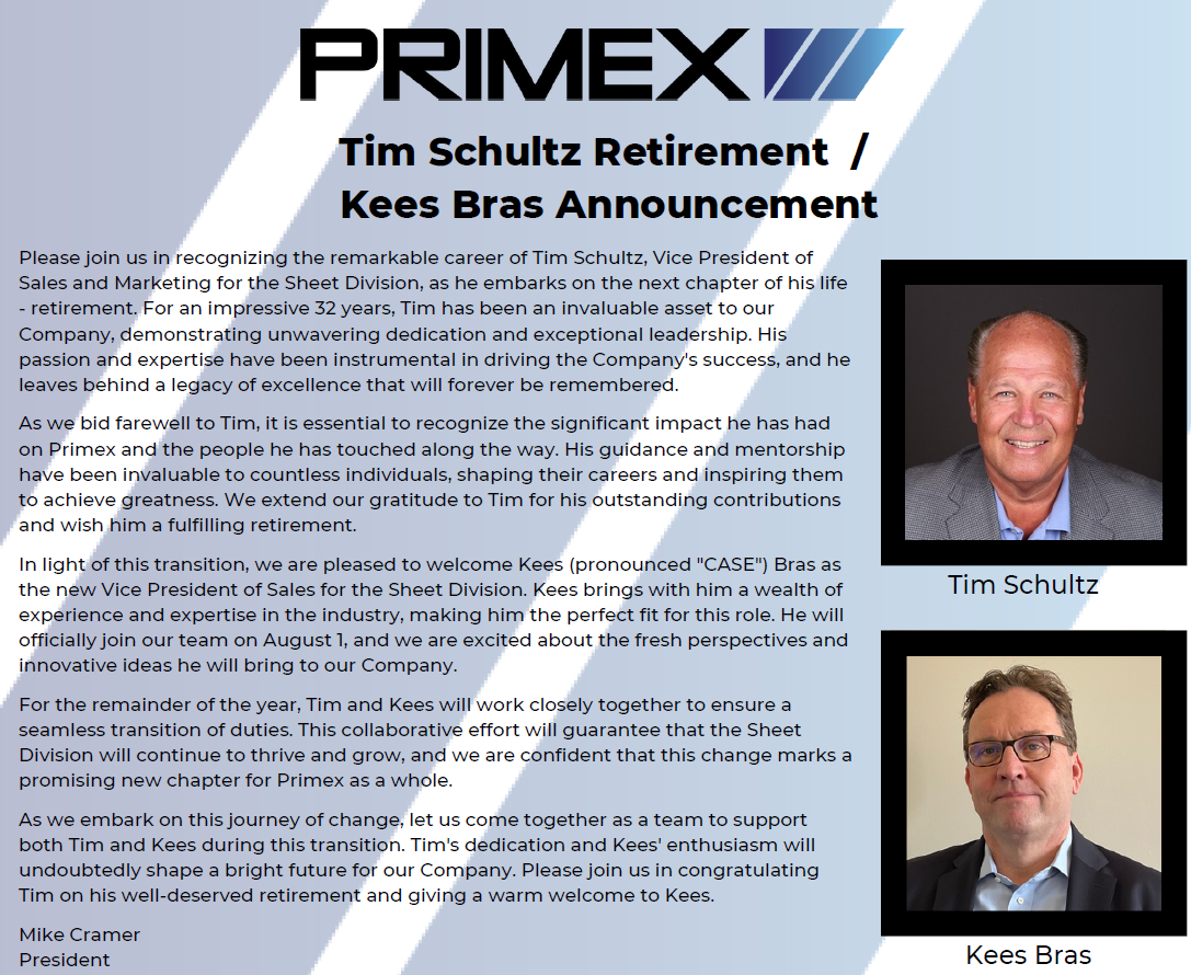 Tim Schultz / Kees Bras - Primex